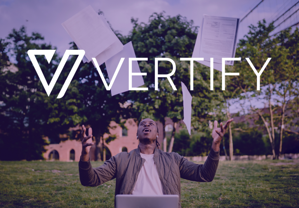 Request a Demo with Vertify- Vertify